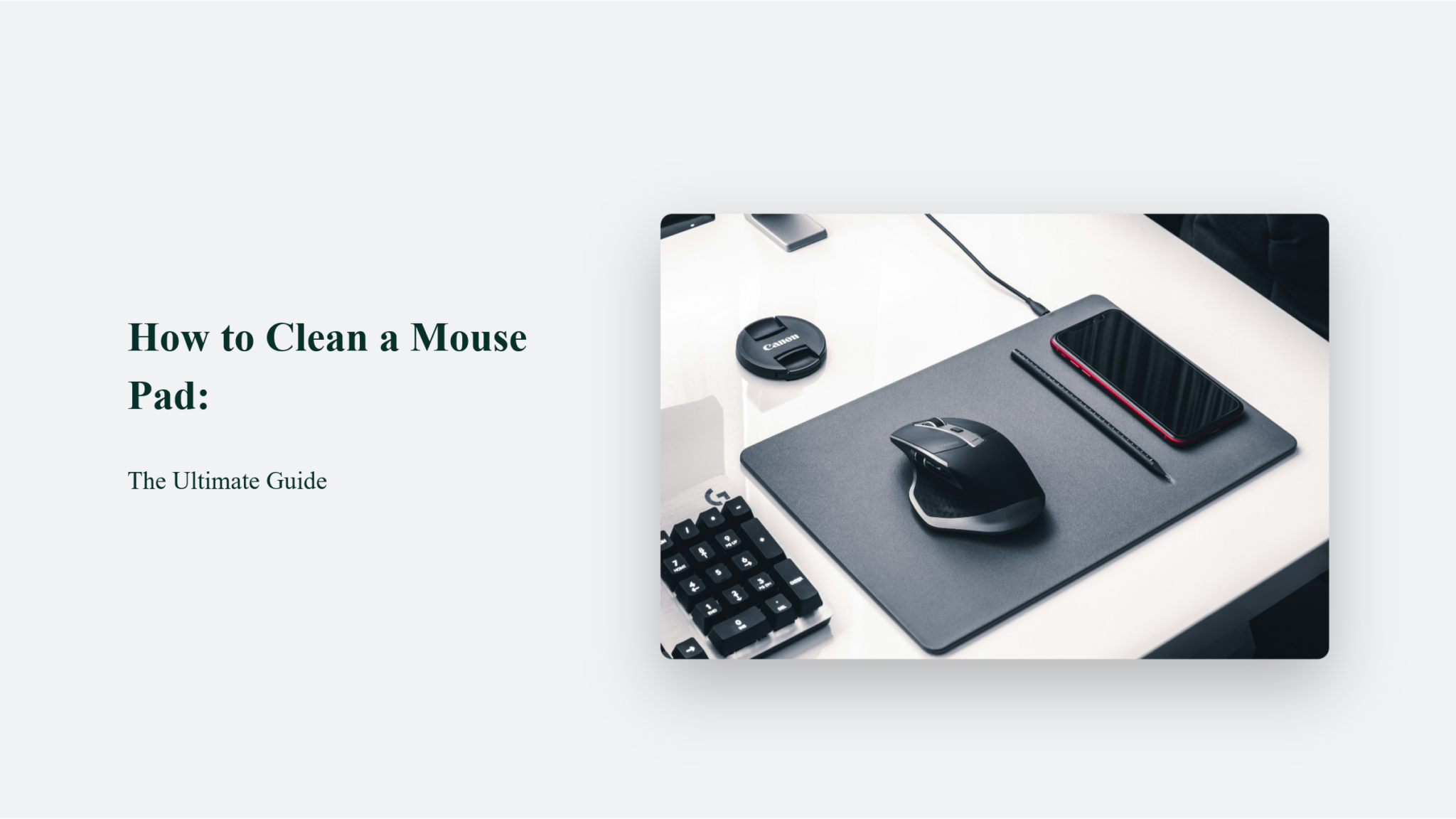 How To Clean A Mouse Pad: The Ultimate Guide | CJ&CO