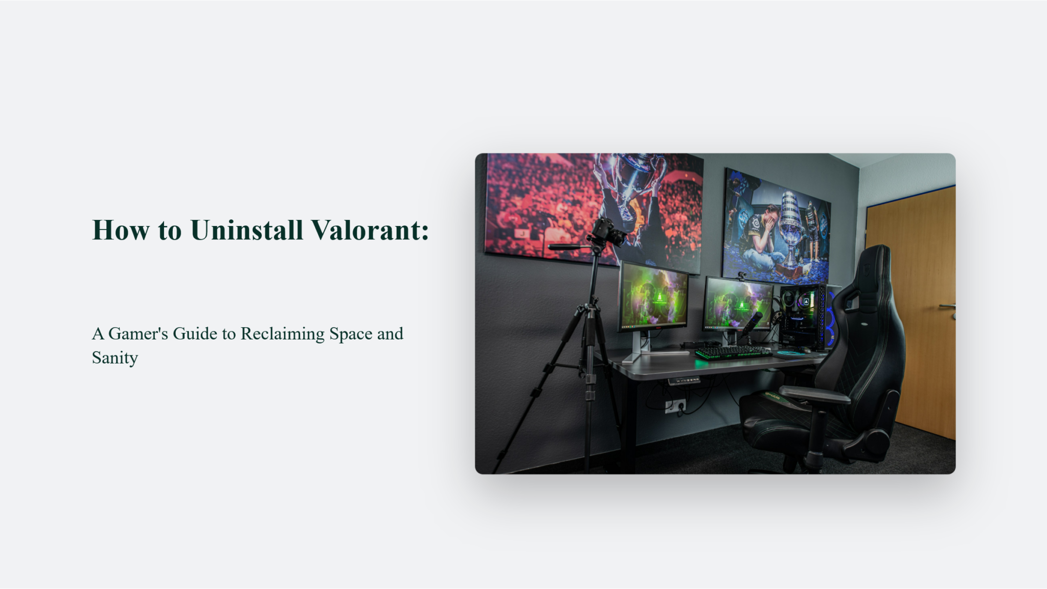 How To Uninstall Valorant: A 5-Step Gamer's Guide To | CJ&CO