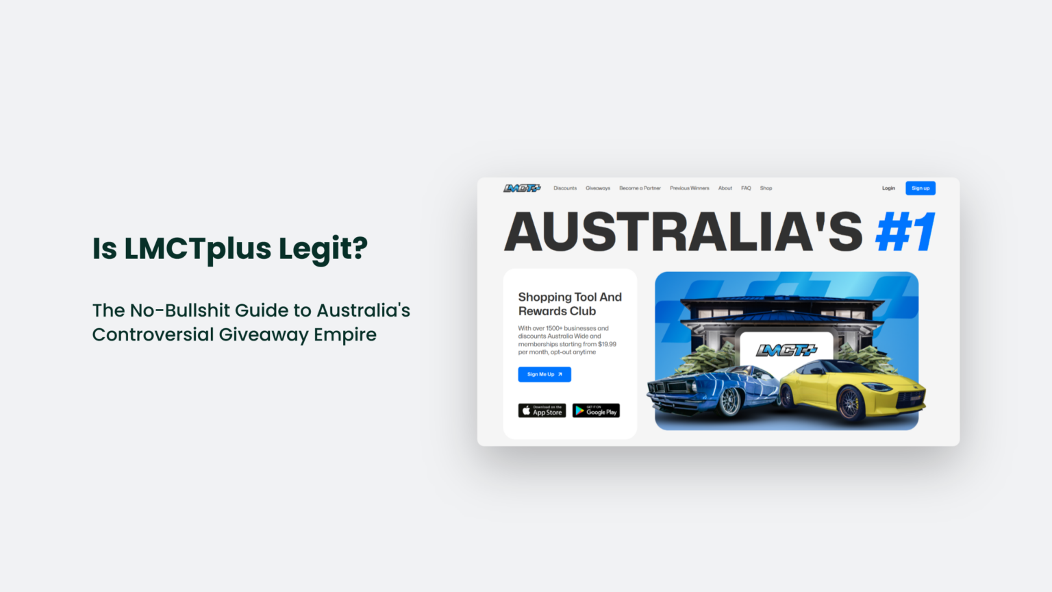 Is LMCTplus Legit? The No-Bullshit Guide To Australia's Controversial ...