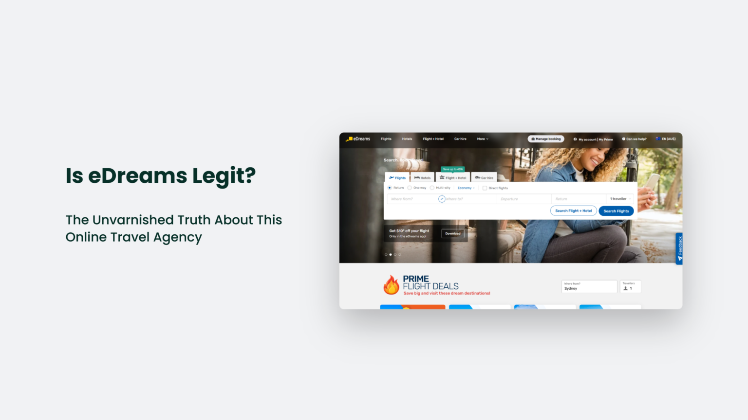 Is EDreams Legit? The Unvarnished Truth About This Online Travel Agency ...