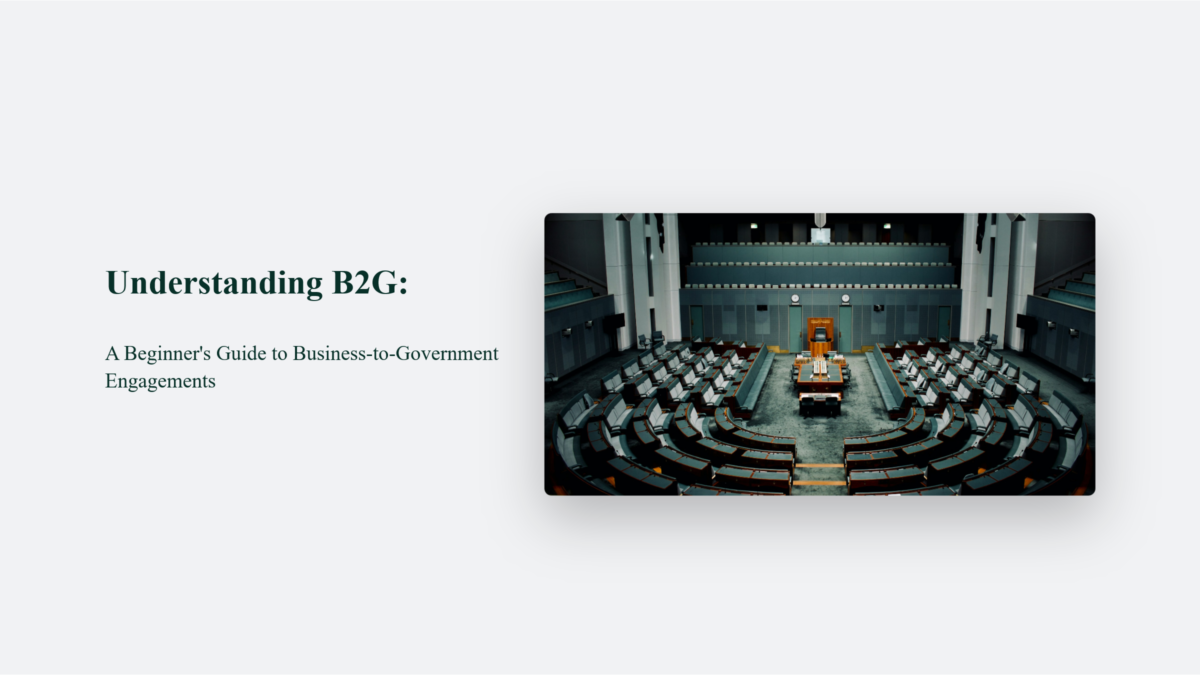 Understanding B2G: A Beginner's Guide To Business-to-Government ...