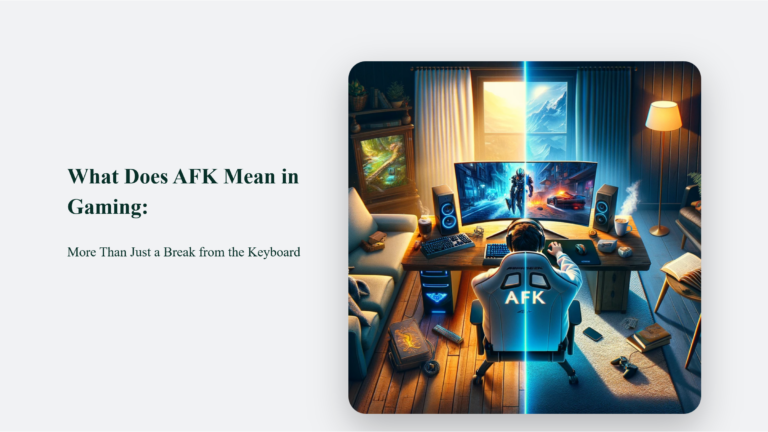What Does AFK Mean In Gaming: More Than Just A Break From The Keyboard ...