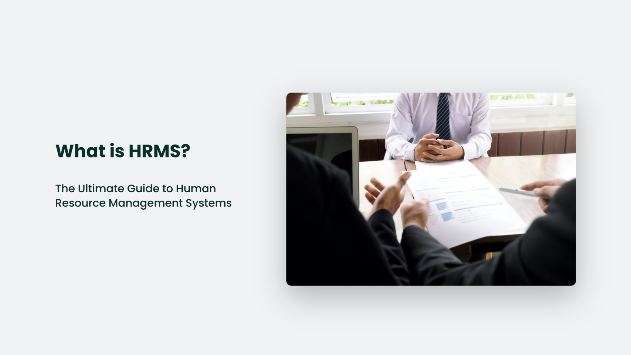 What Is HRMS? The Ultimate Guide To Human Resource Management Systems | CJ&CO