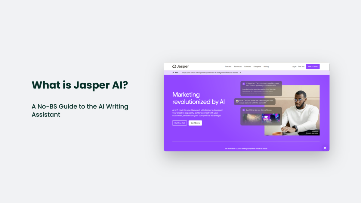What Is Jasper AI? A No-BS Guide To The AI Writing Assistant | CJ&CO