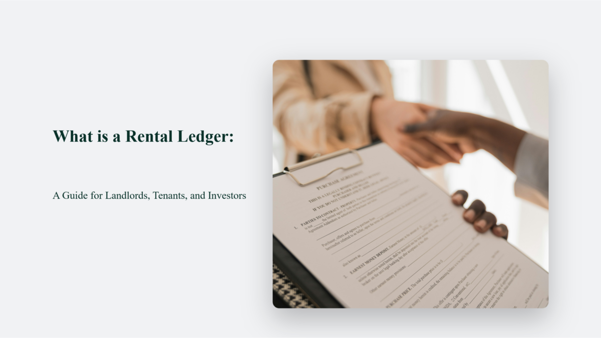 What Is A Rental Ledger: A Guide For Landlords, Tenants, And Investors ...