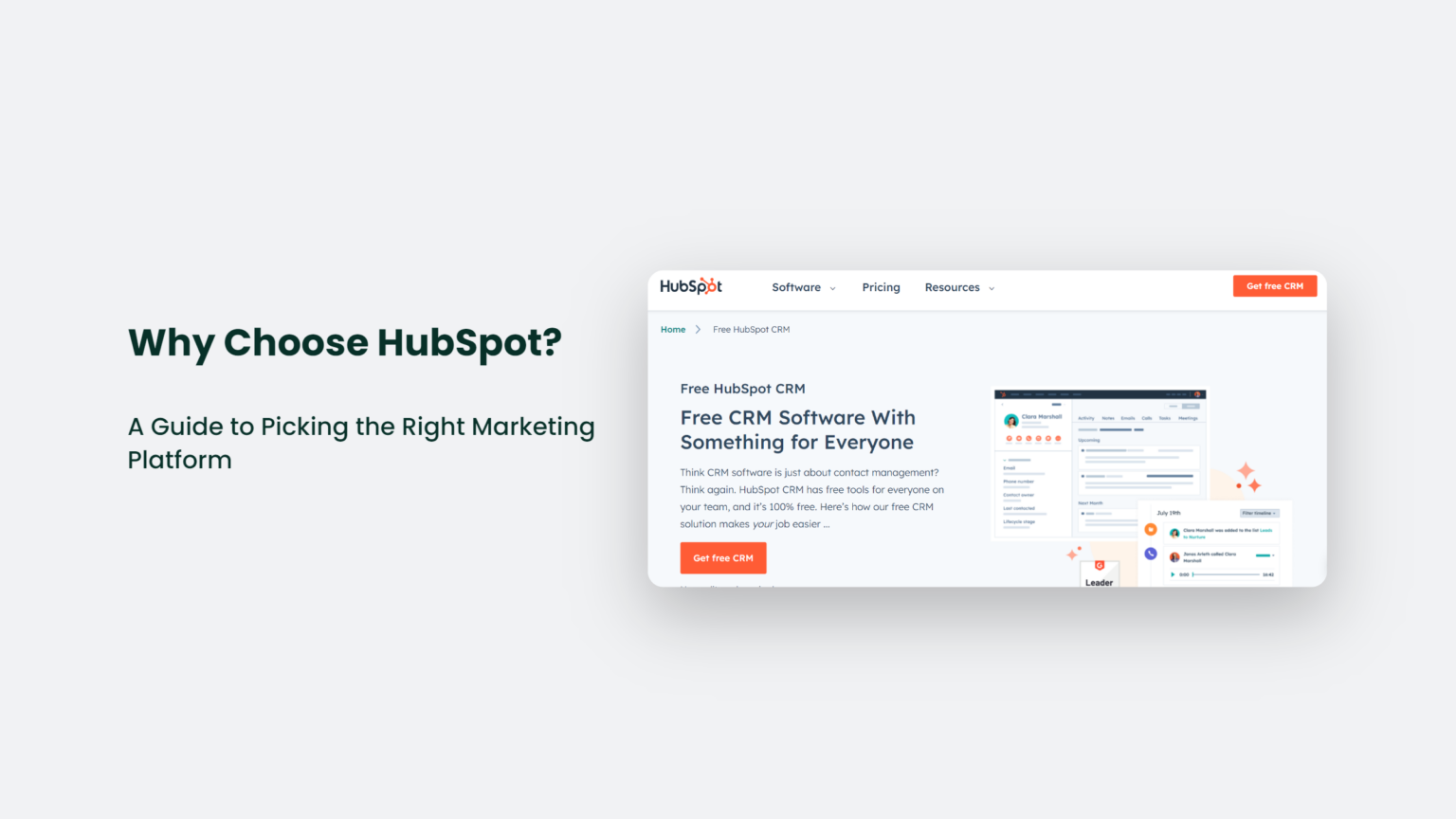 Why Choose HubSpot? A Guide To Picking The Right Marketing Platform | CJ&CO