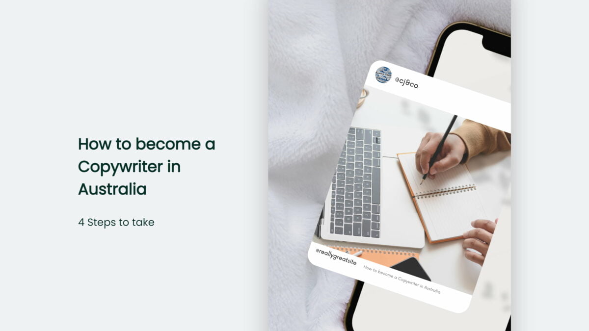 Become A Copywriter | 4 Simple Steps | CJ&CO
