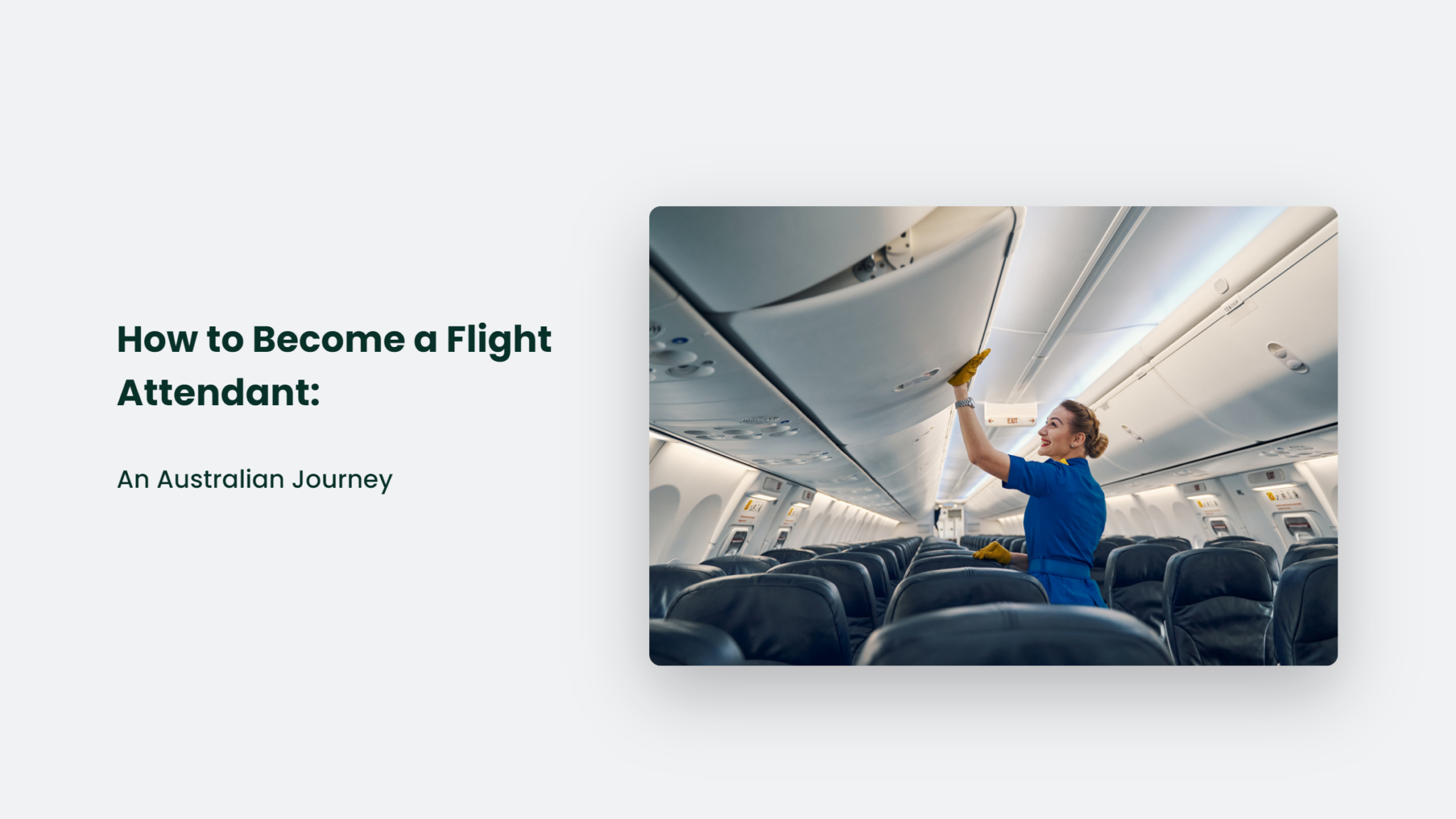 How To Become A Flight Attendant: An Australian Journey | CJ&CO