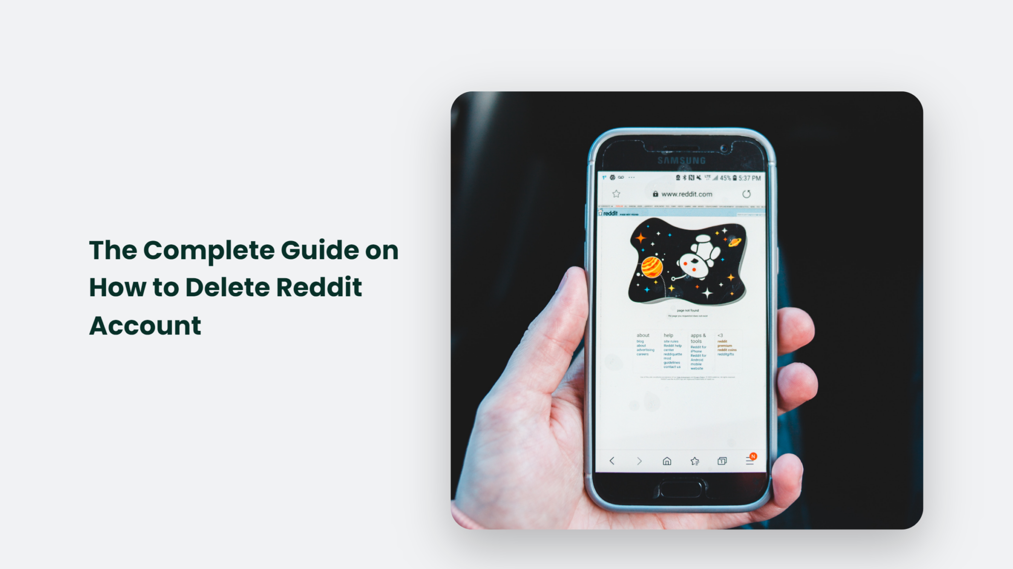 The Complete Guide On How To Delete Reddit Account | CJ&CO