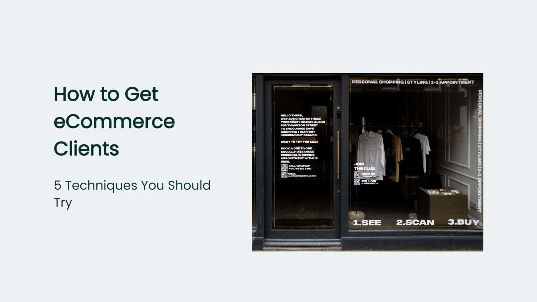 How To Get ECommerce Clients With 5 Easy Techniques