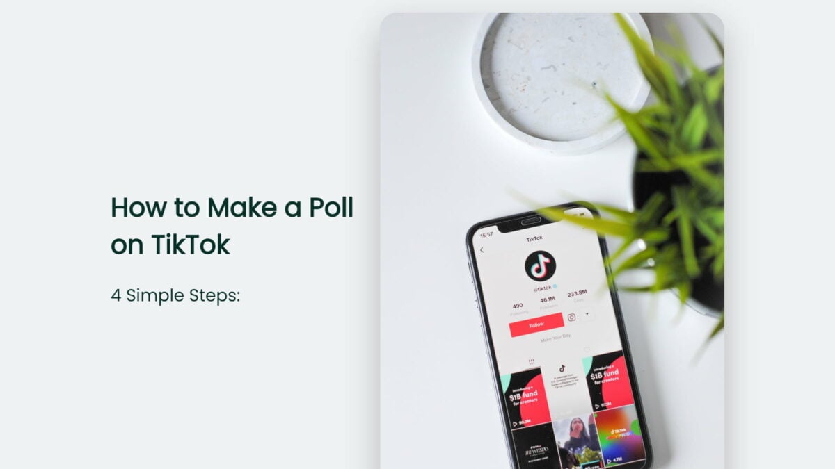 How To Make A Poll On TikTok In 4 Simple Steps | CJ&CO