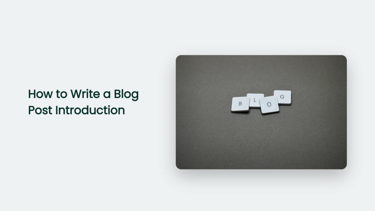 How To Write A Blog Post Introduction | CJ&CO