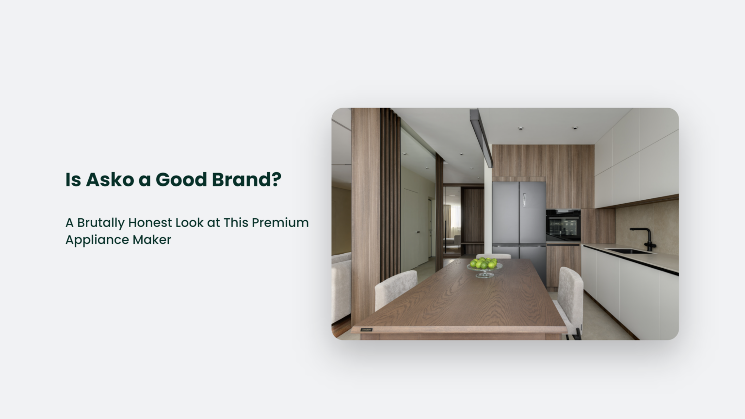 Is Asko A Good Brand? A Brutally Honest Look At This Premium Appliance ...