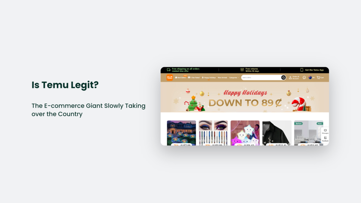 Is Temu Legit? The E-commerce Giant Slowly Taking Over The Country | CJ&CO