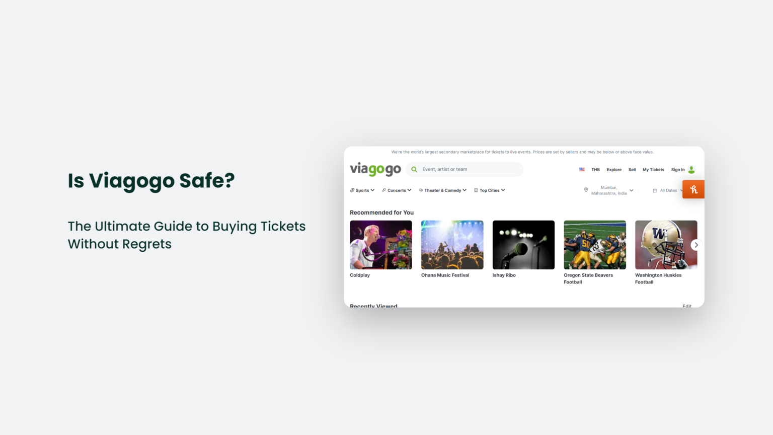 Is Viagogo Safe? The Ultimate Guide To Buying Tickets Without Regrets | CJ&CO