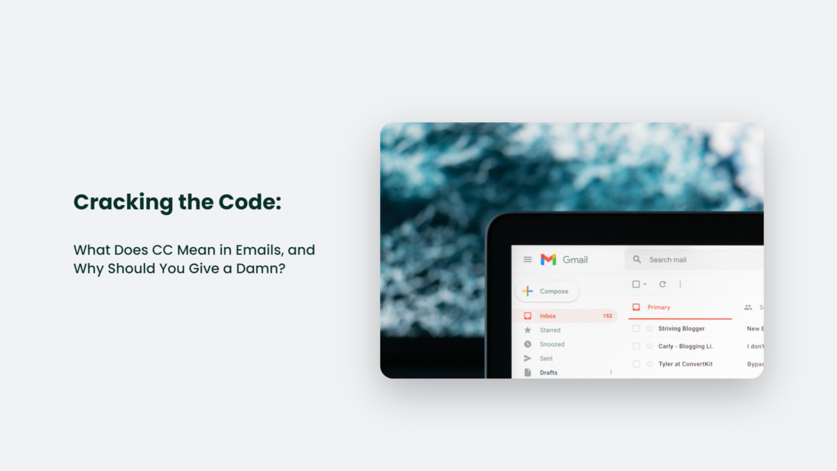 Cracking The Code: What Does CC Mean In Emails, And Why Should You Give ...