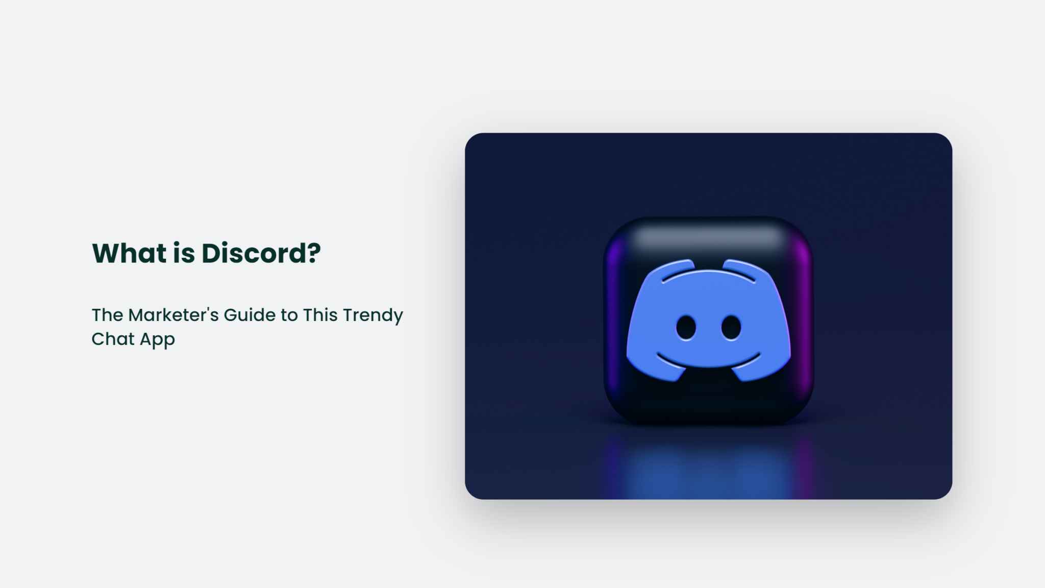 What Is Discord? The Marketer's Guide To This Trendy Chat App | CJ&CO