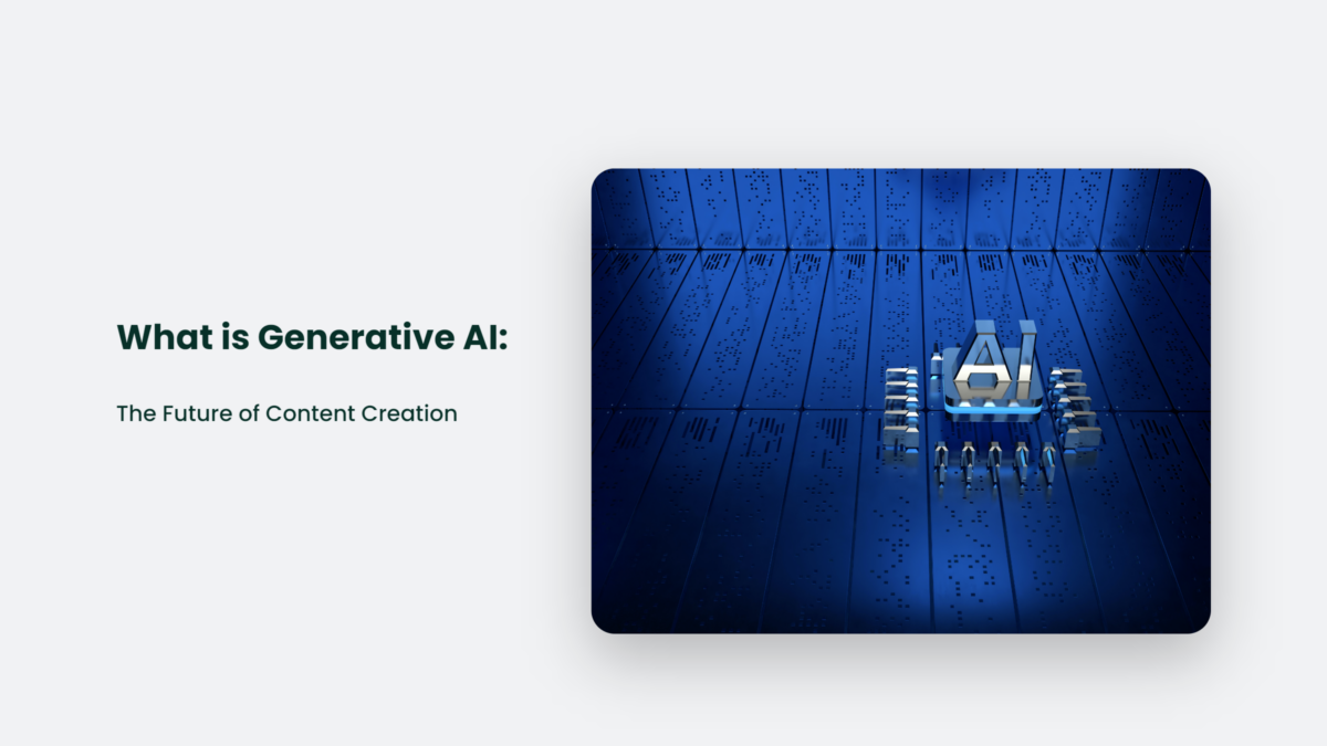 What Is Generative AI: The Future Of Content Creation | CJ&CO