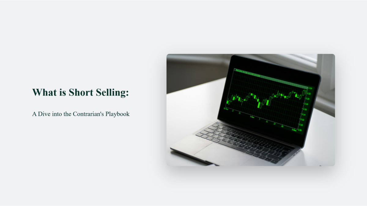 What Is Short Selling: A Dive Into The Contrarian's Playbook | CJ&CO
